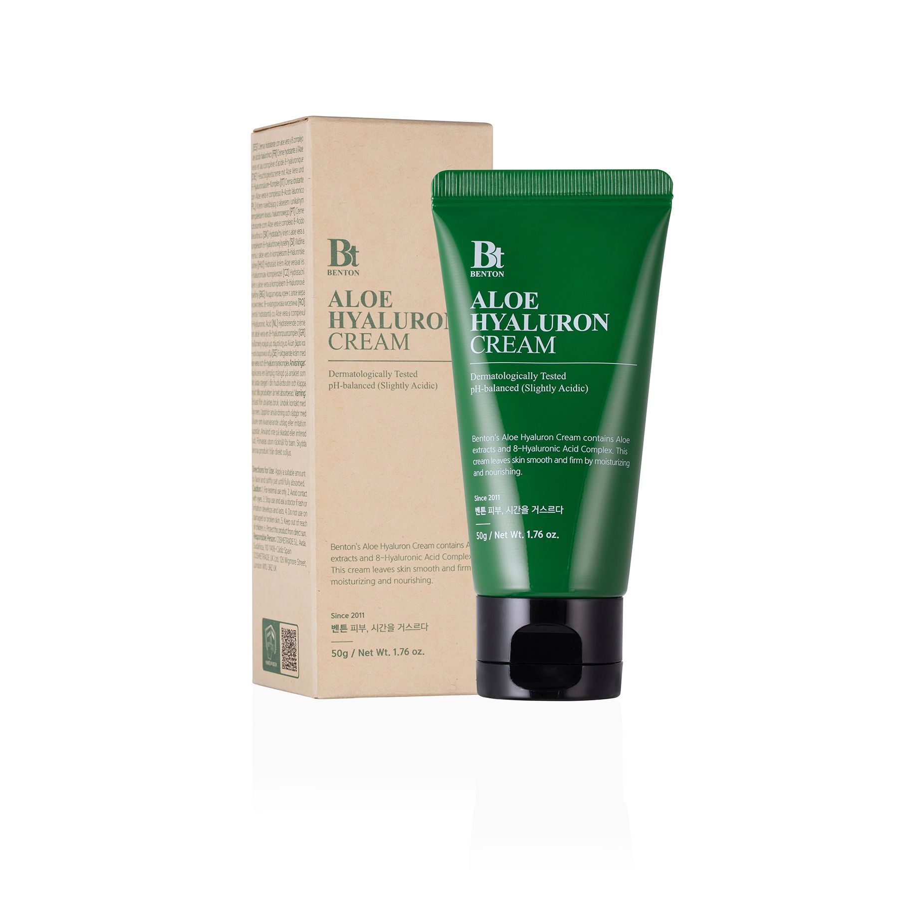 Benton Aloe Hyaluron Cream Офіційний сайт Benton в Україні